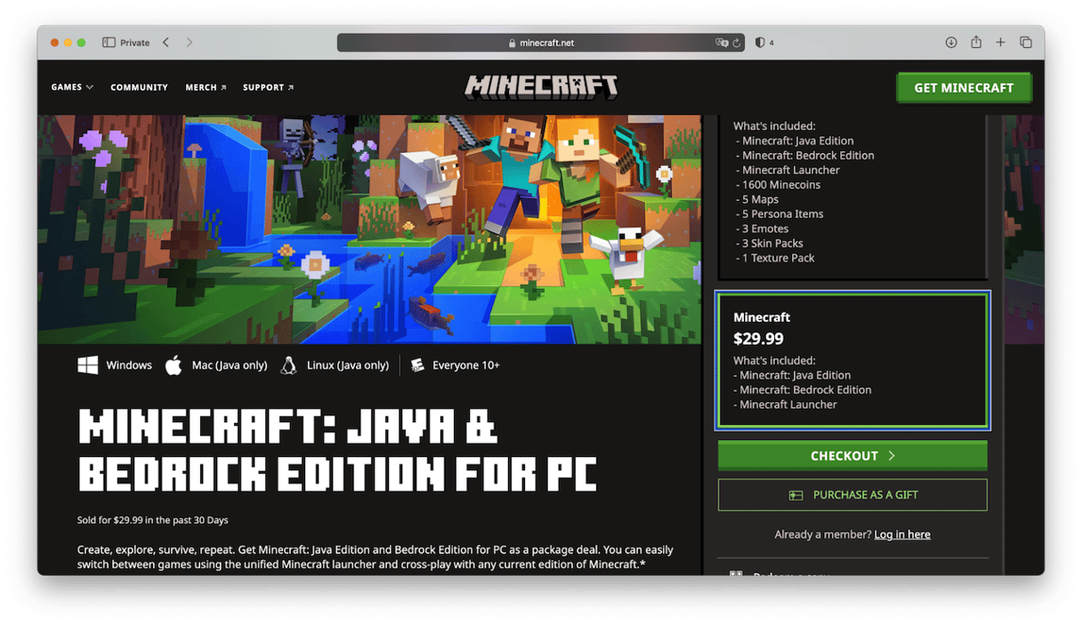 How to download Minecraft on your MacBook